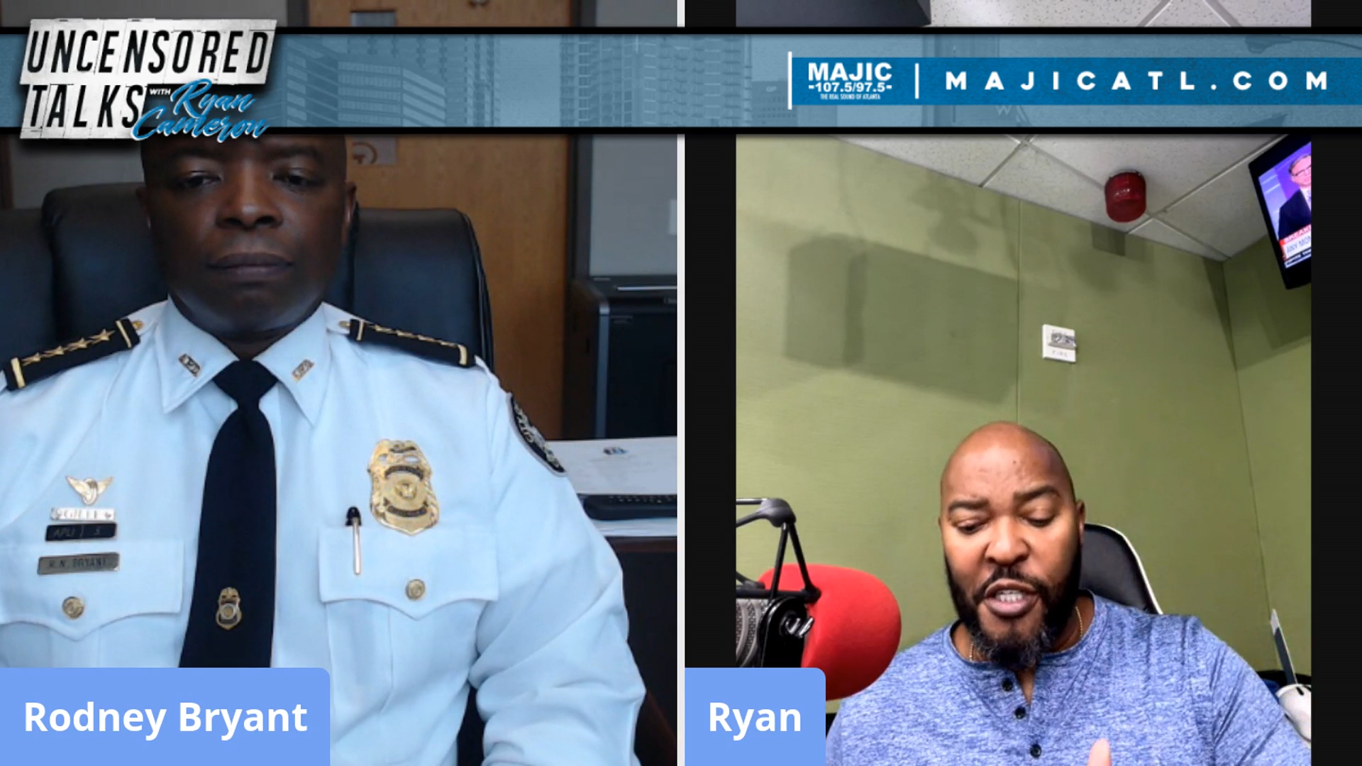 Atlanta Police Chief Rodney Bryant Addresses Gun Thefts & Violent Crimes