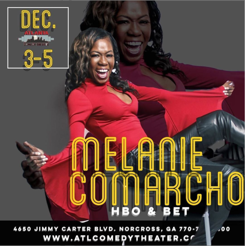 See Melanie Comarcho At The Atlanta Comedy Theater December 3rd-5th